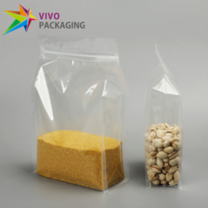 100g All Clear Stand Up Pouch with Zipper (100 pcs) (120x200+80mm ...