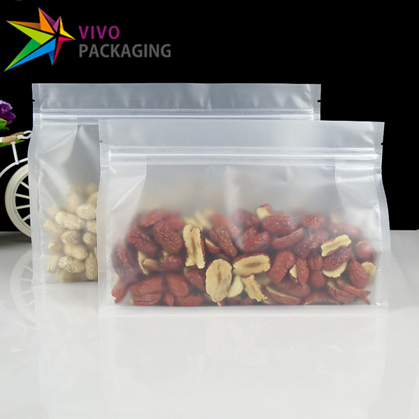 500g All Clear Stand Up Pouch with Zipper (100 pcs) (190x275+100mm ...