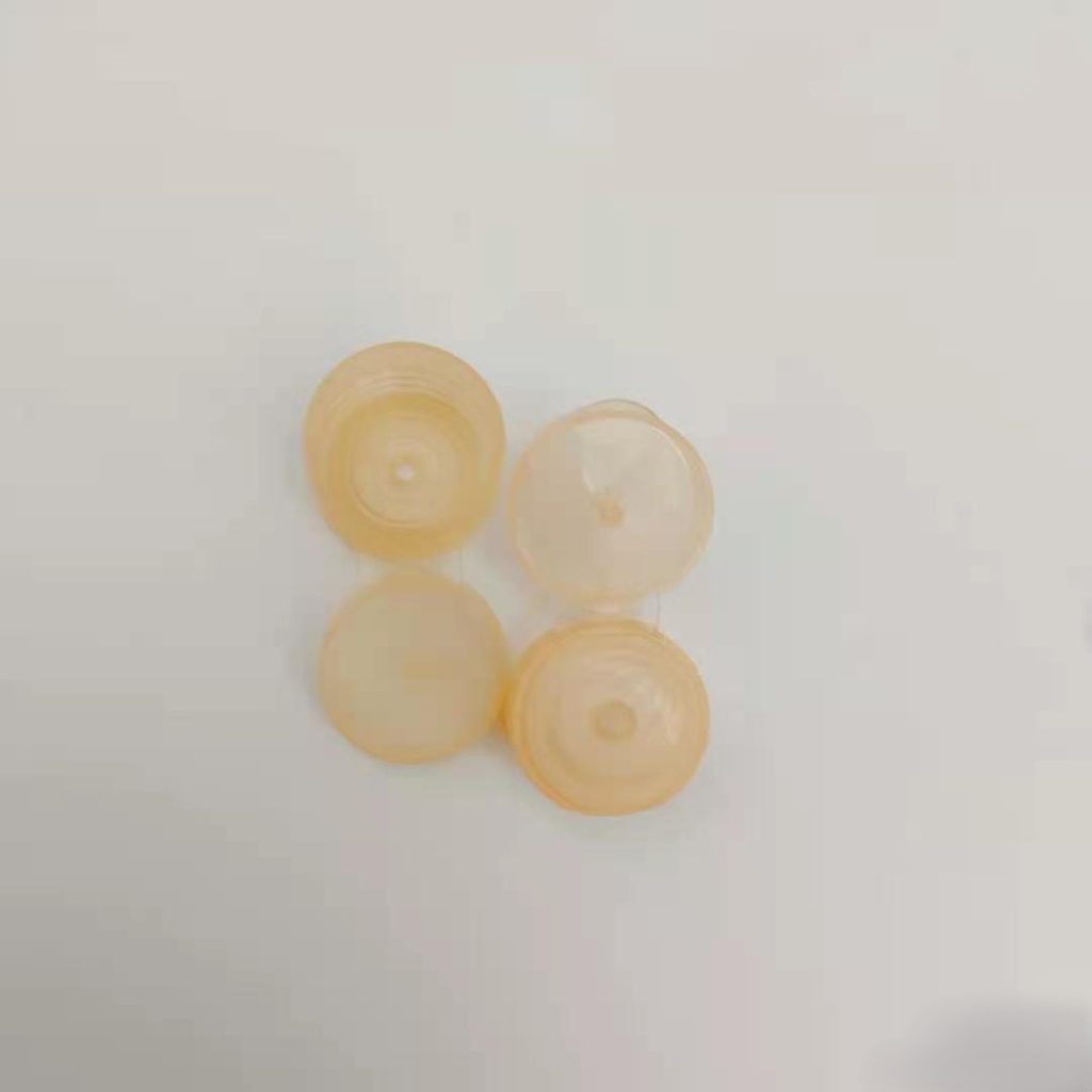 24mm Orange Butterfly Flip Top Cap – Transparent Screw-On PP Dispensing ...